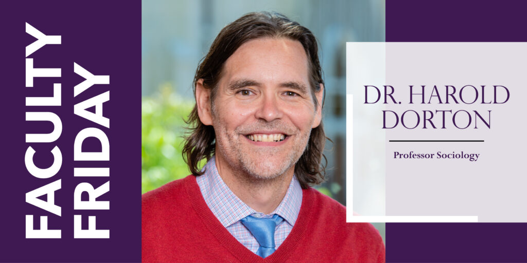 Faculty Friday with Dr. Harold Dorton - www.shc.edu