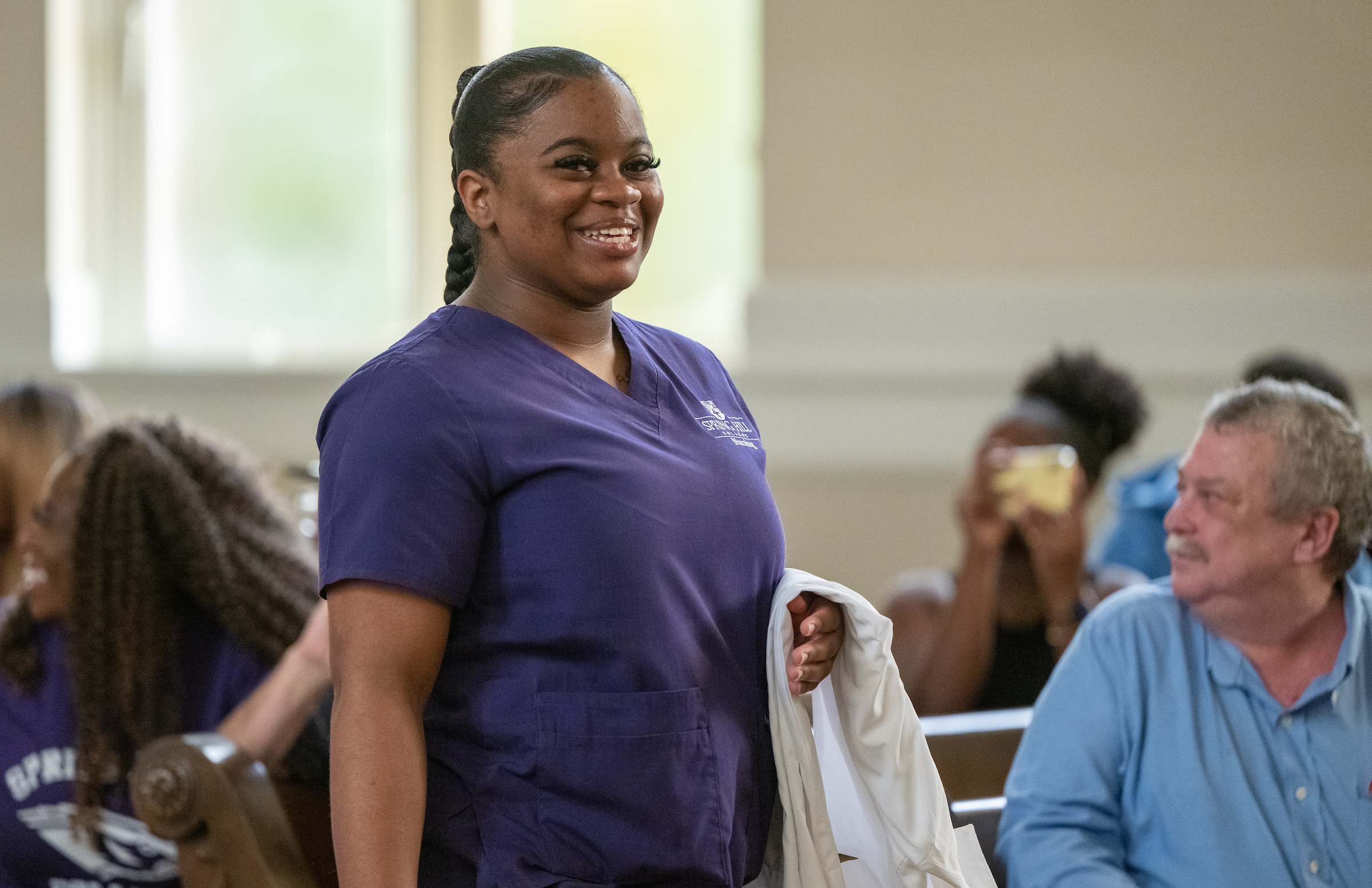 Blessing of the Hands: 2023 White Coat Ceremony - www.shc.edu