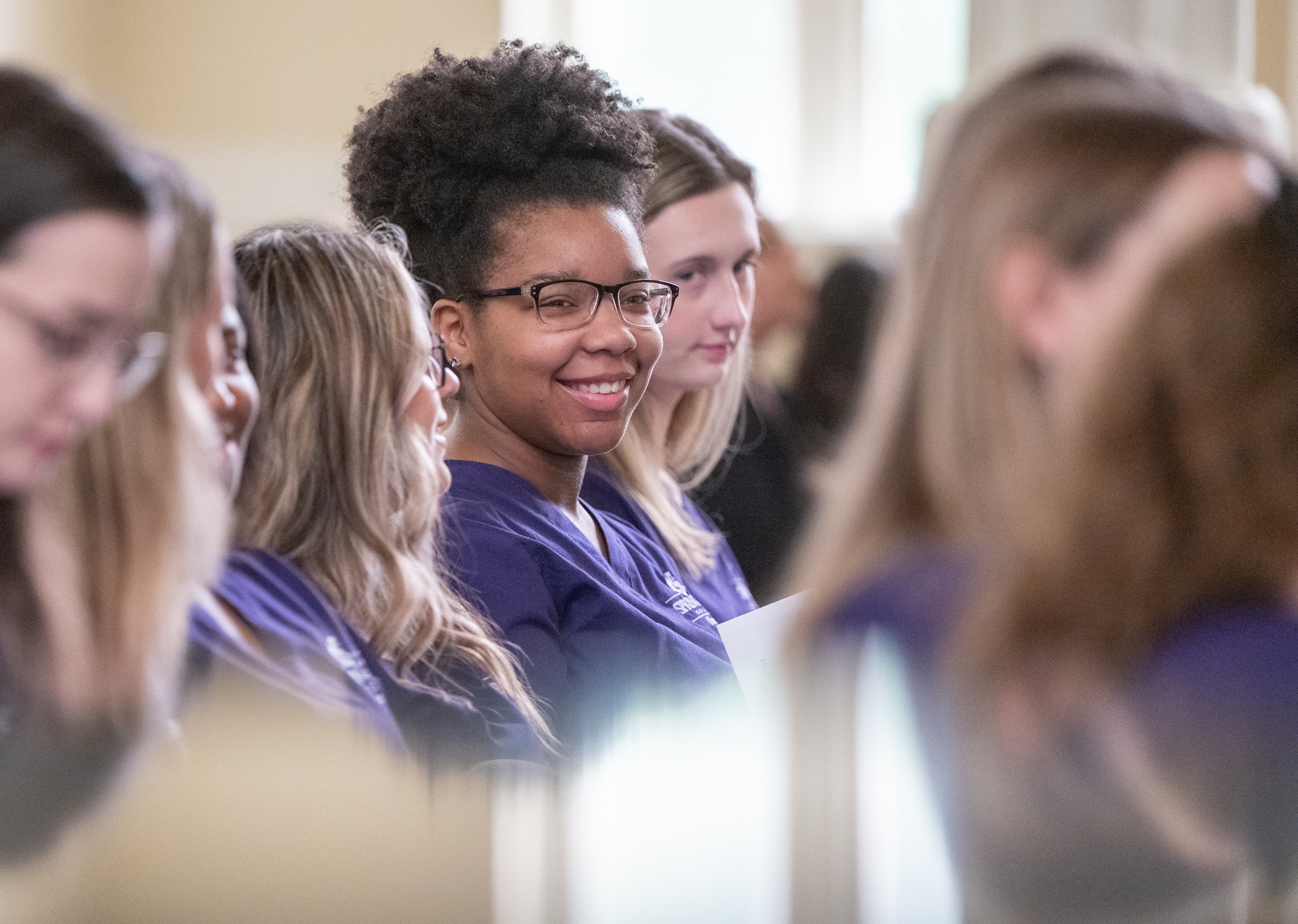 Blessing of the Hands: 2023 White Coat Ceremony - www.shc.edu